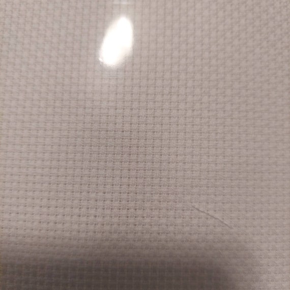 11 Count Aida White 15 X 21 - Etsy