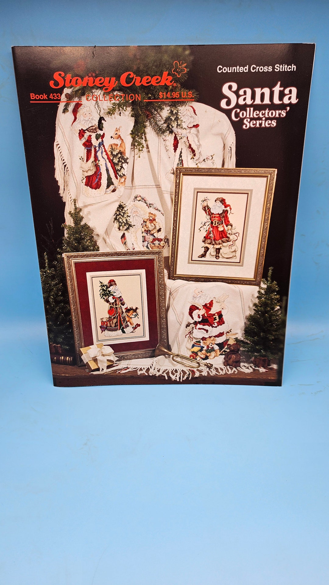 Stoney Creek Collection Book 433 Counted Cross Stitch Santa Collectors ...