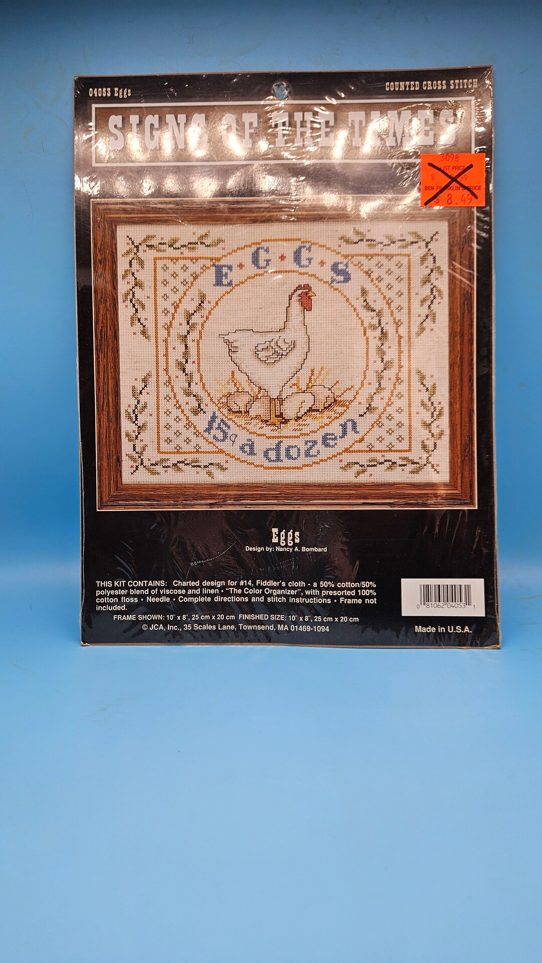 Signs of the Times Counted Cross Stitch Eggs Pattern - Etsy