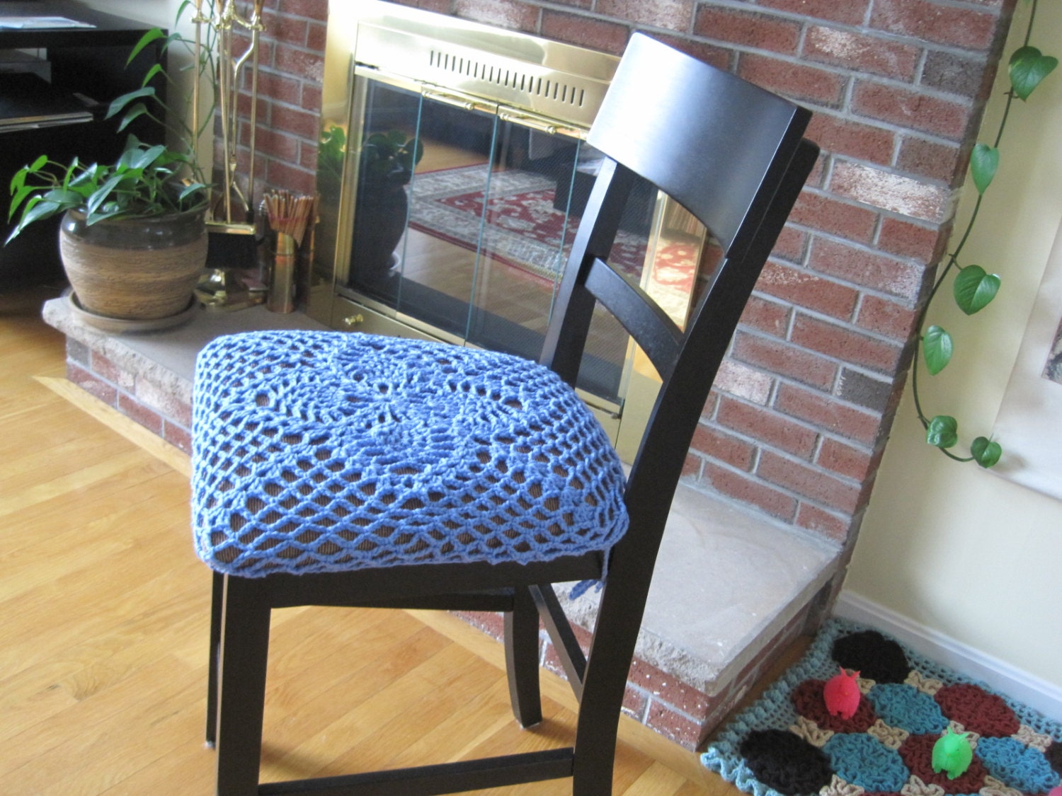 Chair Covers Chair Pads and Covers Crochet Chair Cover/Cozy | Etsy