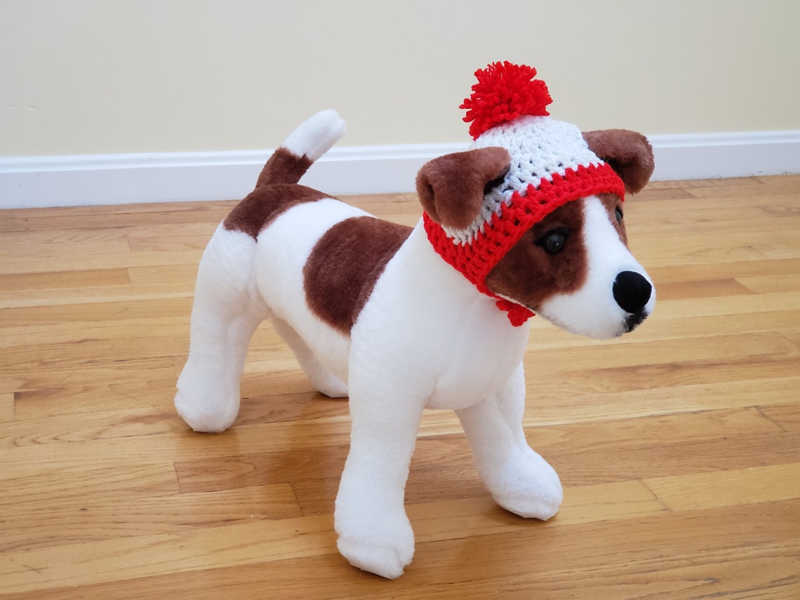 Crochet Dog Hat, Small Dog Hat, Puppy Hat, Pet Hat, Cat Hat, Hat With ...