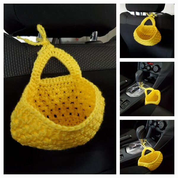 Crochet Trash Can - Etsy