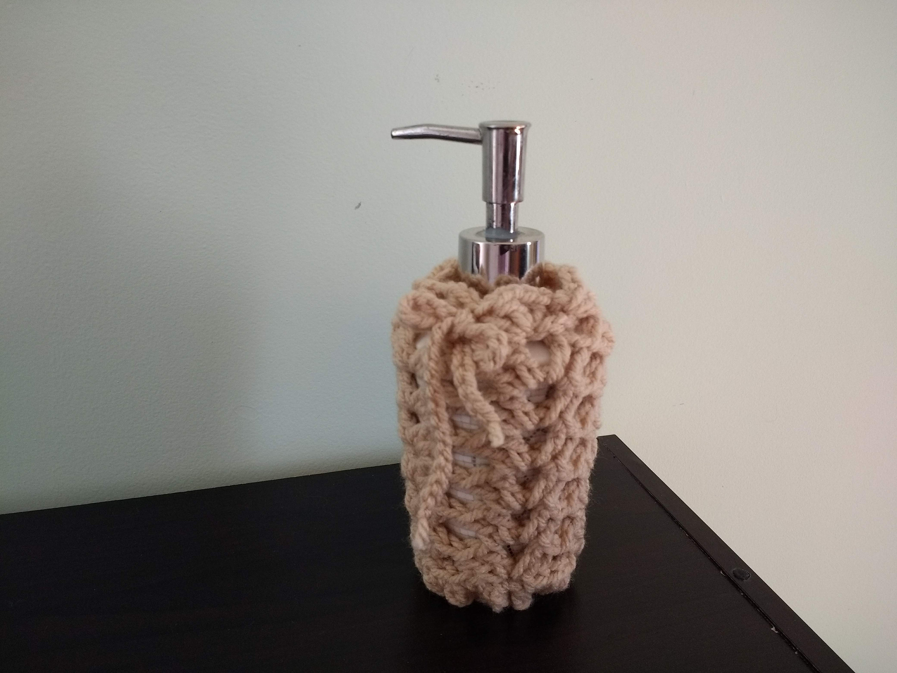 Crochet Hand Soap Dispenser Cover Soap Dispenser Cover Home | Etsy