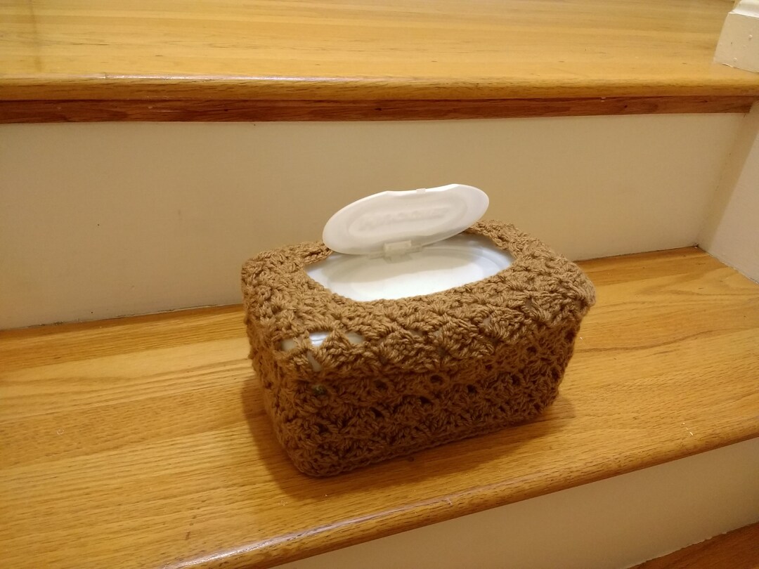 Crochet Baby Wipes Box Cover, Baby Wipes Container Cover, Baby Wipes ...