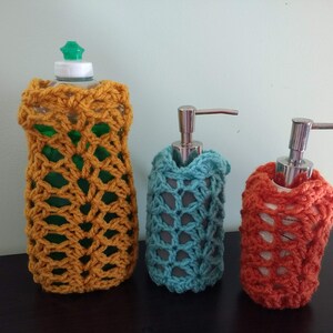 Dish Soap Bottle Cover, Soap Bottle Cover, Cozies, Kitchen Decor ...
