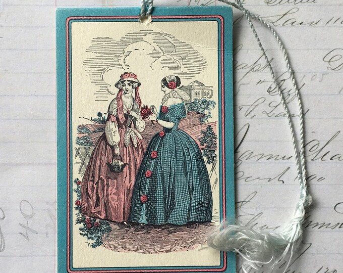 Bridge Tally / Victorian Women Bridge Tally -- Great Ephemera for ...