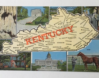 Kentucky postcard | Etsy