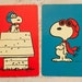 Peanuts Swap Cards / 2 Vintage Snoopy ACE Swap Cards Great for | Etsy