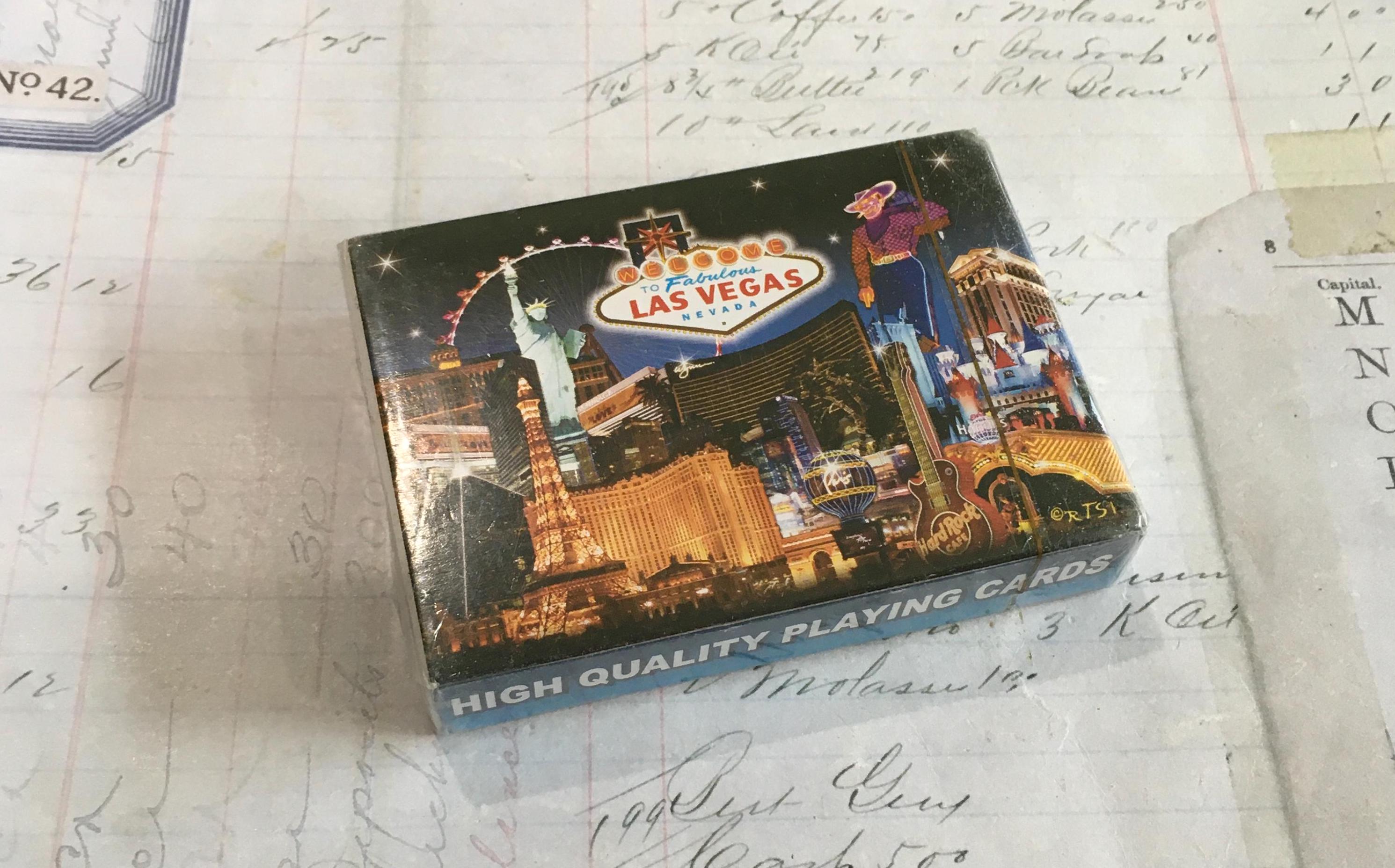 Las Vegas Cards / Playing Card Deck SEALED Welcome to Fabulous Las ...