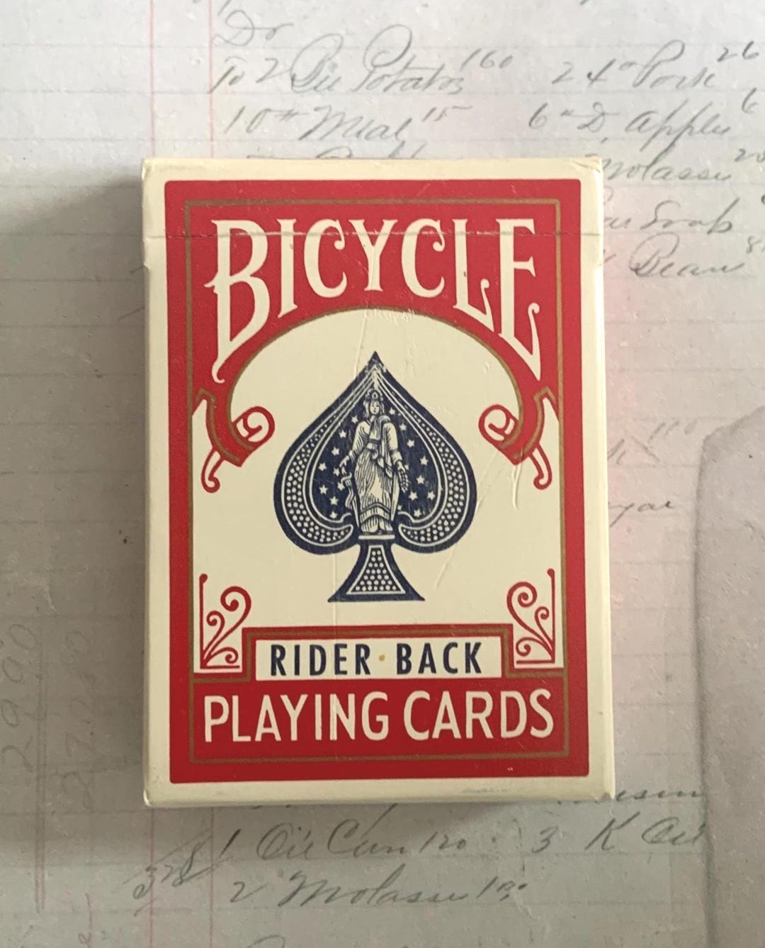 Bicycle Cards / Bicycle Red Rider Back Playing Cards #808-- Complete ...