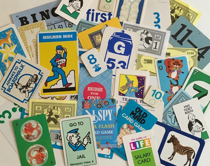Scrap Pack / 55 Pc. Game Cards & Play Money Scrap Pack -- Great for ...