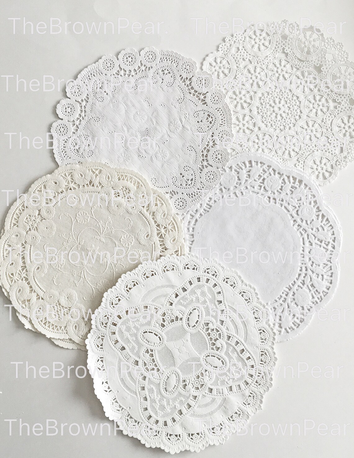 Printable Doilies / *INSTANT DOWNLOAD* Printable Ephemera Paper Doilies ...