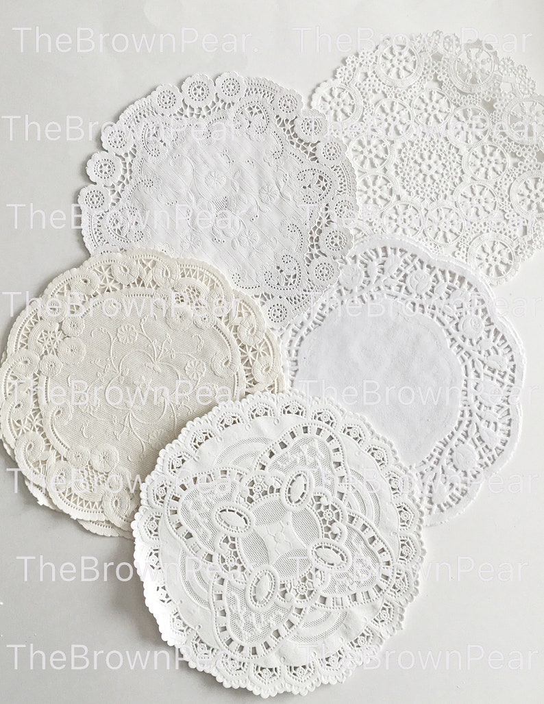 Printable Doilies / INSTANT DOWNLOAD Printable Ephemera - Etsy