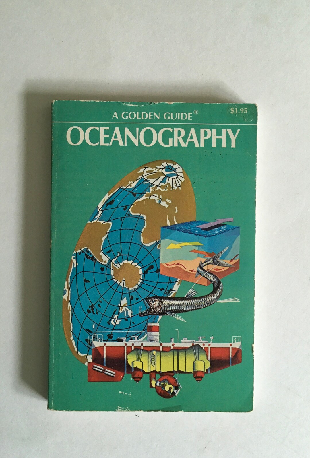 OCEANOGRAPHY Book / Vintage Golden Guide OCEANOGRAPHY by Gilbert Voss ...