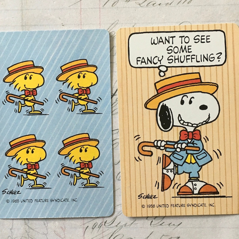 Snoopy Cards - Etsy