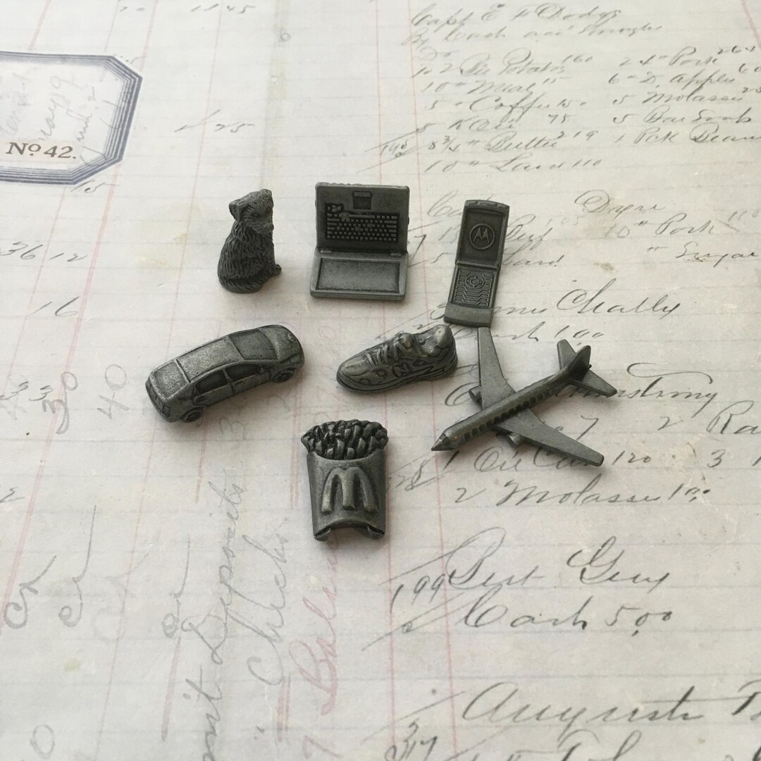 Monopoly Game Tokens / 7 Monopoly Here & Now Edition Game Tokens Great ...