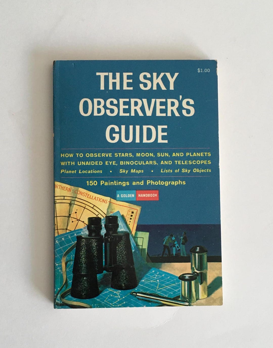 Star Charts / Vintage Golden Guide the Sky Observer's Guide W/color ...