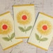 Daisy Cards / 3 Vintage Retro Swap Cards / Yellow Daisy Flower - Etsy