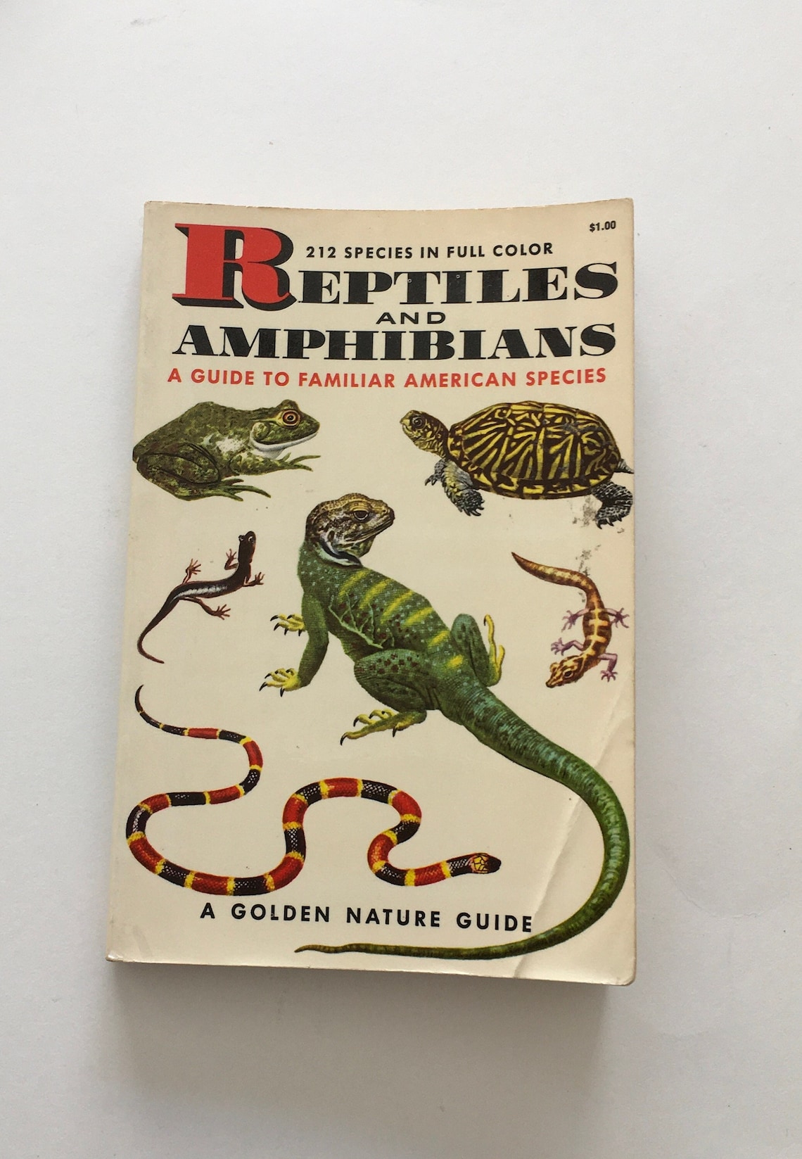 Reptile Book / Vintage Golden Guide Reptiles & Amphibians - Etsy