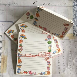 Recipe Cards / 13 Vintage Recipe Cards 6” X 5” New Old Stock~~cottage ...