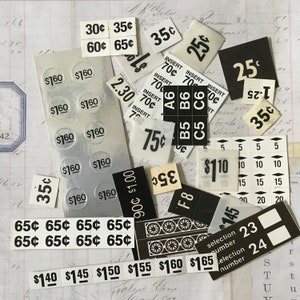 Numbers Lot / 125 Pc. Vintage Vending Machine Numbers Great for ...