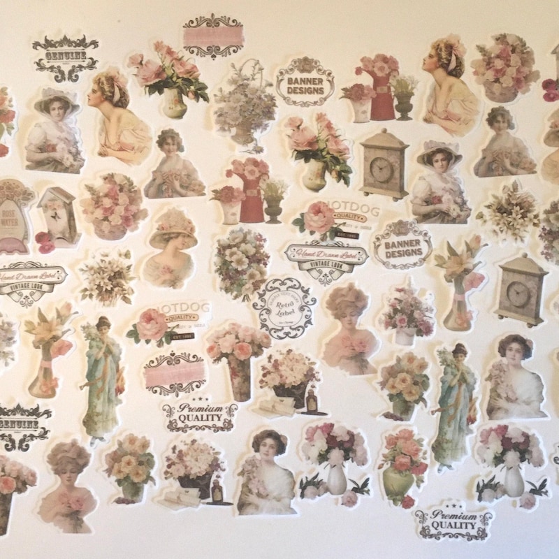 Shabby Chic Decals - Etsy