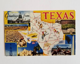 Texas postcard | Etsy