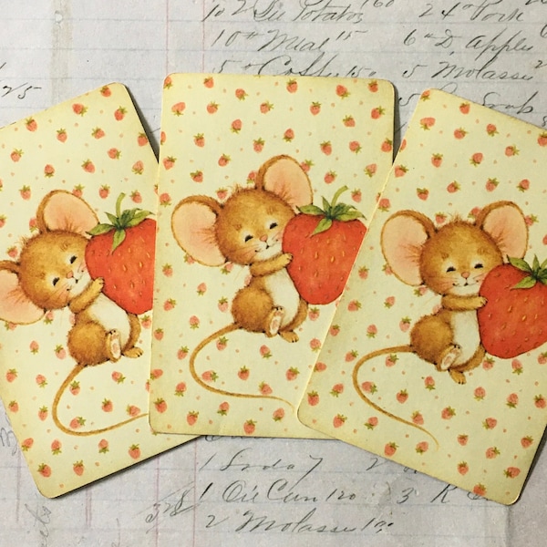 Mice Playing Cards - Etsy
