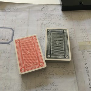 Playing Cards / 2 Playing Card Decks Red & Blue Standard SEALED Decks ...
