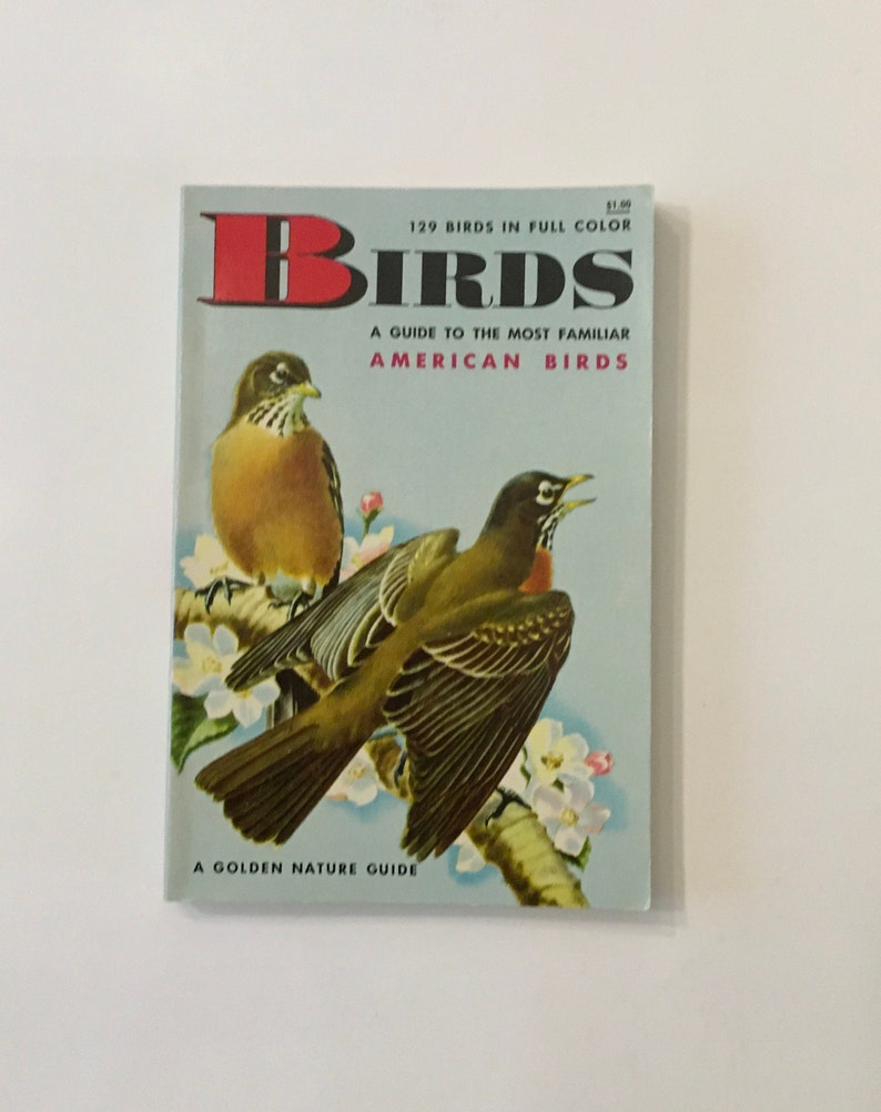 BIRDS Book / Vintage BIRDS A Guide to the Most Familiar - Etsy