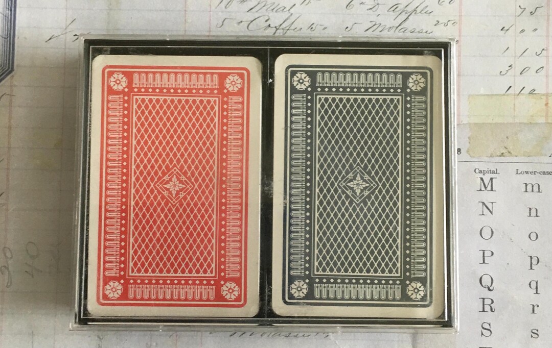 Playing Cards / 2 Playing Card Decks Red & Blue Standard SEALED Decks ...