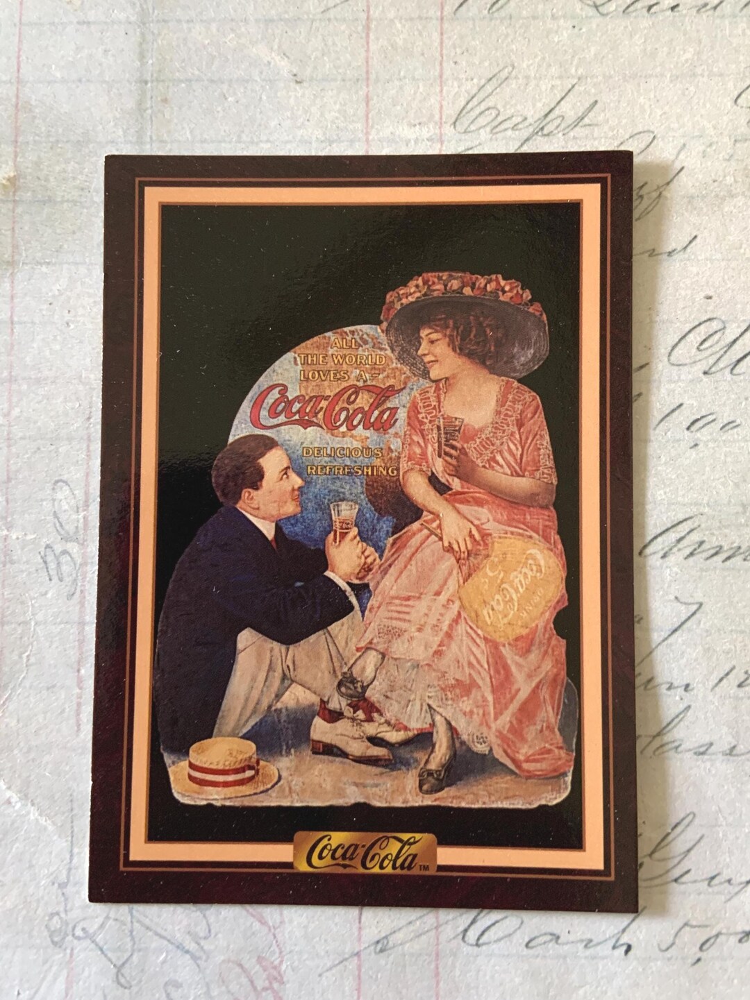 Coca Cola Card / 1 Vintage Coca Cola Trading Card Series 3 1994-- Great ...