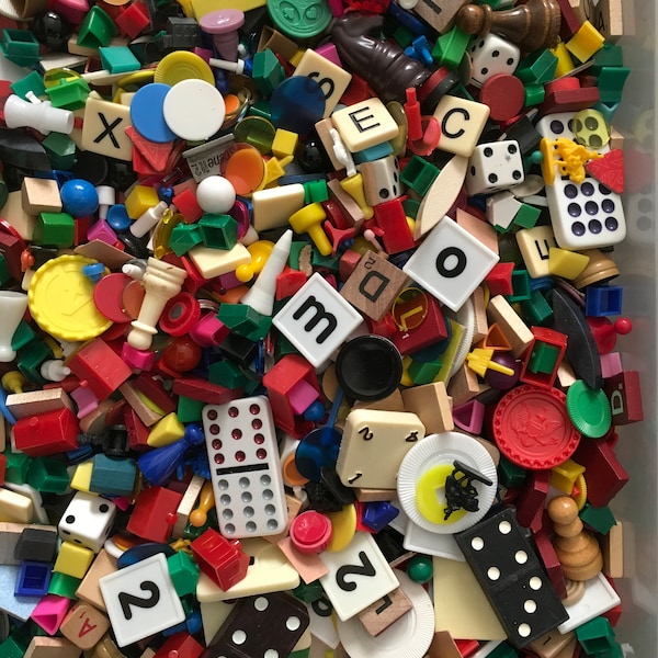 Plastic Game Pieces - Etsy