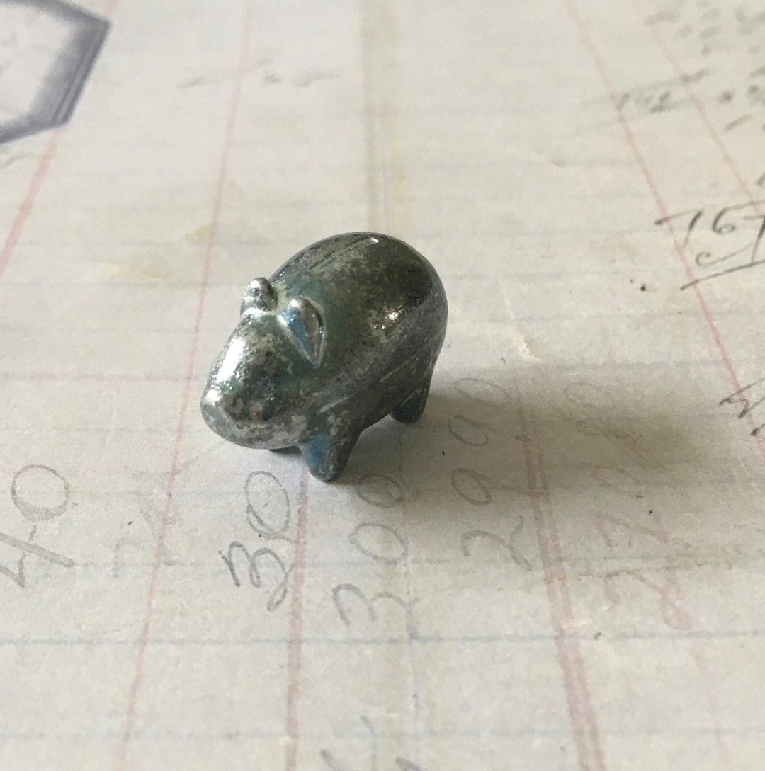 Pig Token / 1 Metal Game Piece PIG Great for Altered Art - Etsy