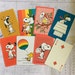 Snoopy Cards / 8 Vintage Snoopy Playing Cards by Hallmark Great for ...