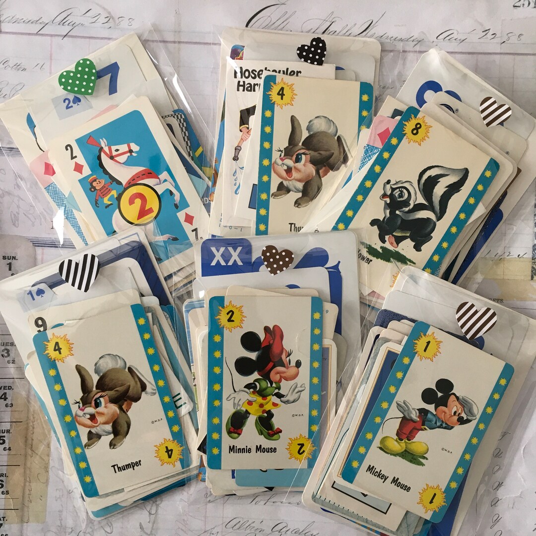 Scrap Pack / 20 Pc. Game Cards Scrap Pack Great for Card Making ...