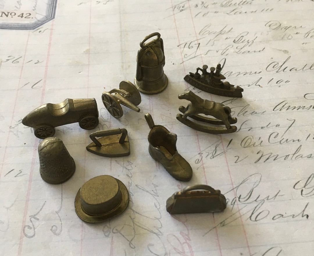 Monopoly Tokens / 10 Monopoly Game Tokens Great for Crafts - Etsy