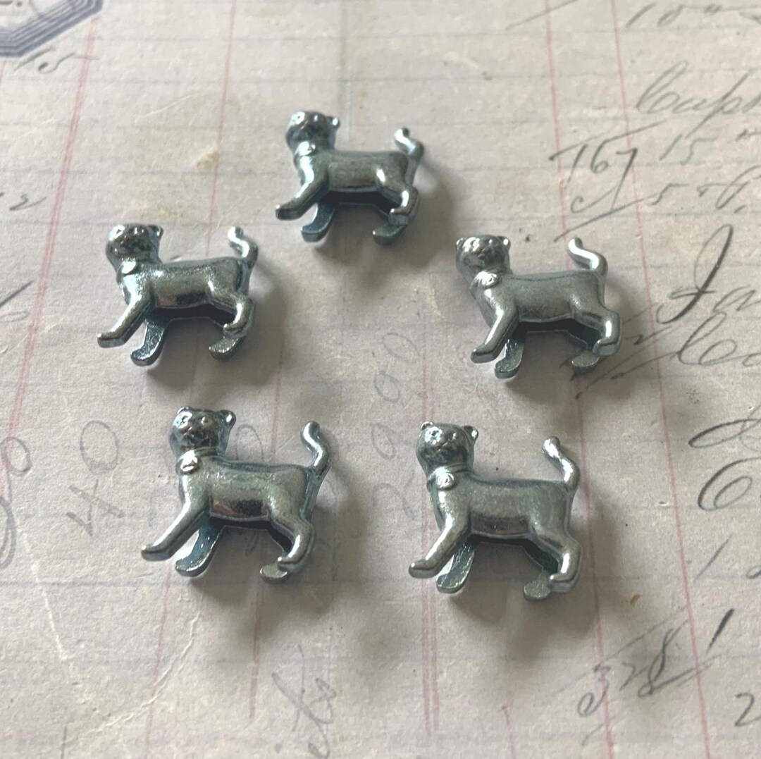 Monopoly CATS / 5 Monopoly Game Tokens CATS Great for Altered Art ...