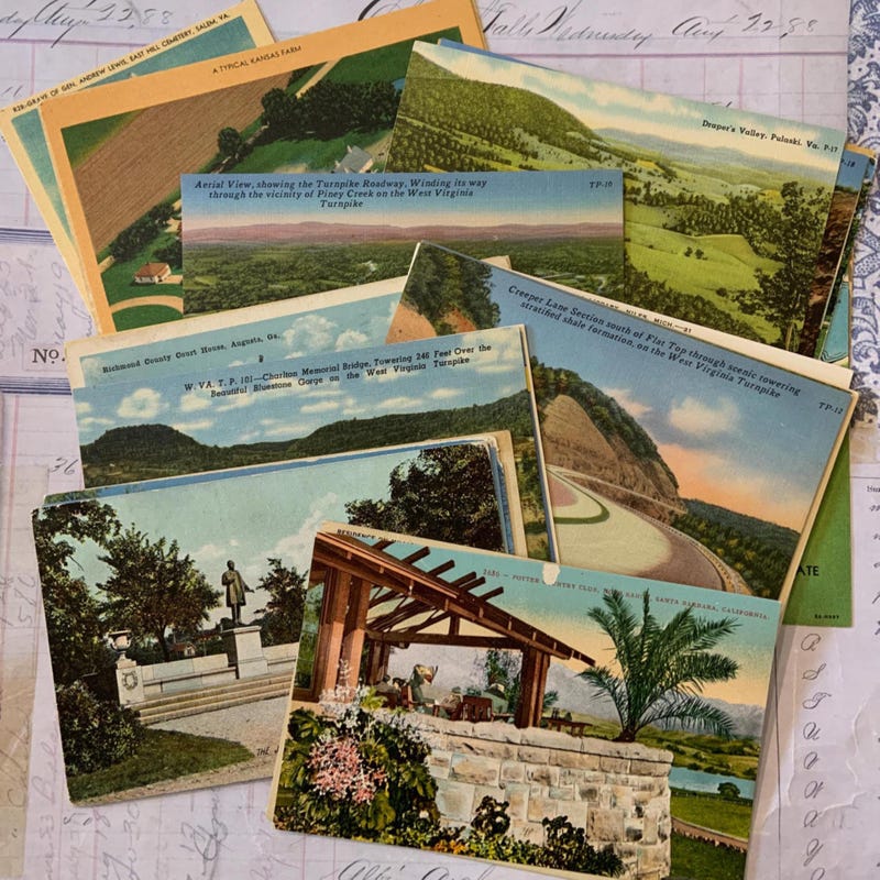 Scenic Postcards - Etsy