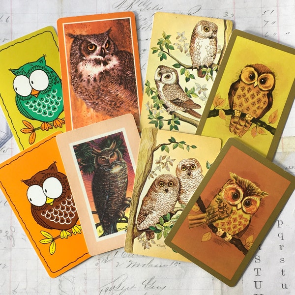 Owl Card - Etsy