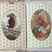 Rabbit Cards / 2 Vintage Rabbit Playing Cards Great for Mixed Media ...