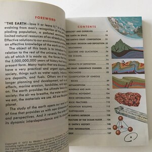 GEOLOGY Book / Vintage GEOLOGY Golden Guide W/ Color Illustration VGC ...