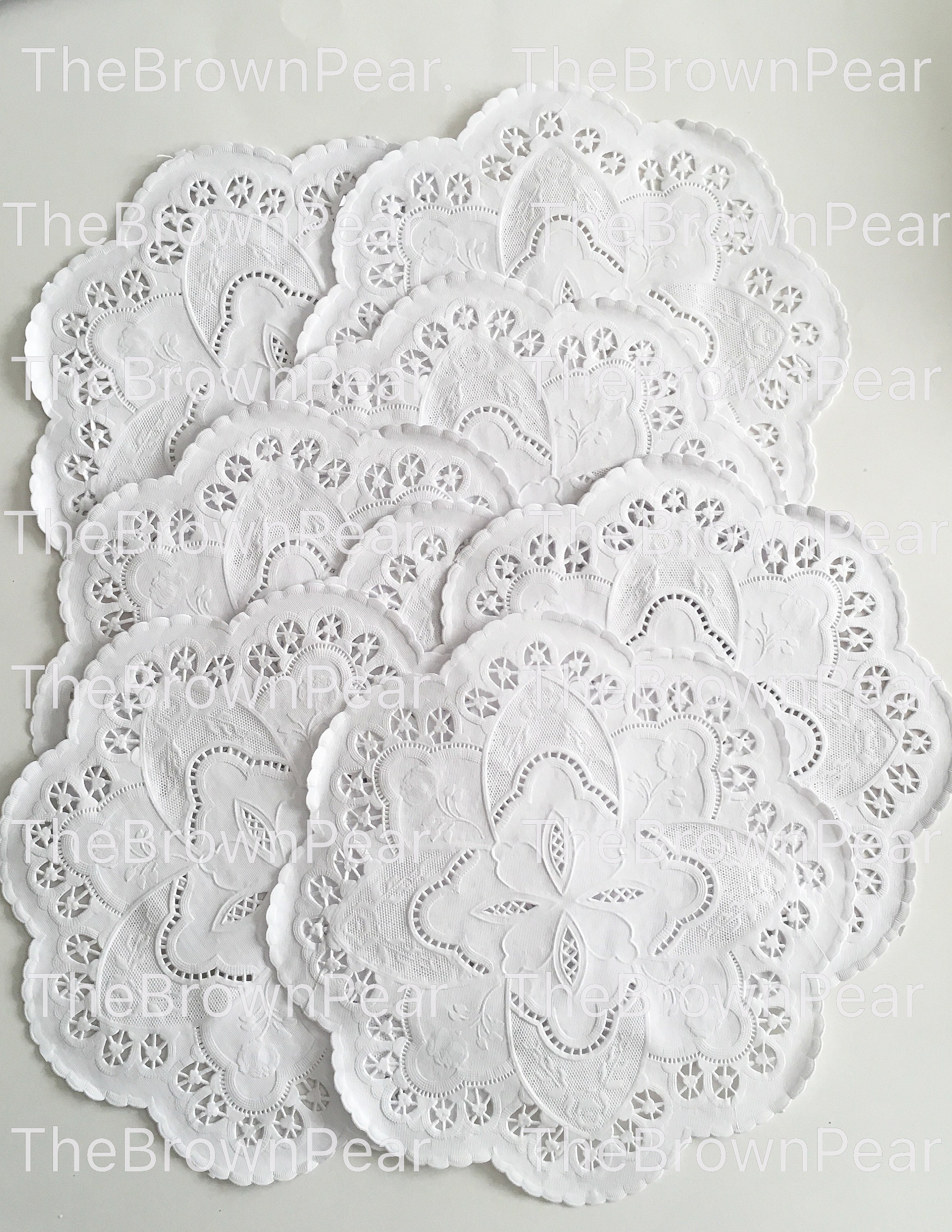 Printable Doilies / *INSTANT DOWNLOAD* Printable Ephemera Paper Doilies ...