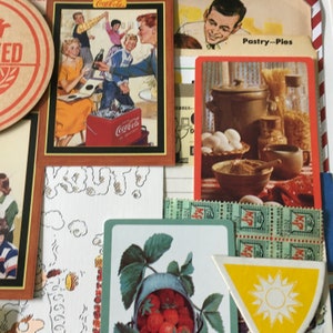 Kitchen Scrap Pack / 50 Pc. Kitchen Scrap Pack Great Ephemera for Mixed ...