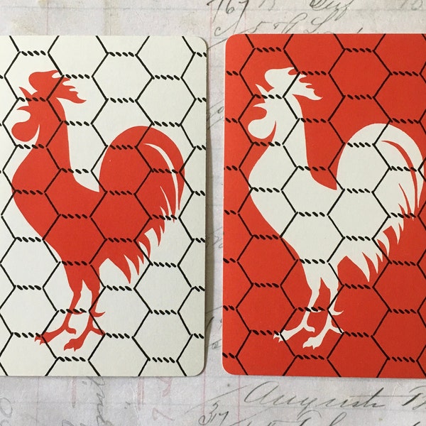 Retro Playing Cards - Etsy