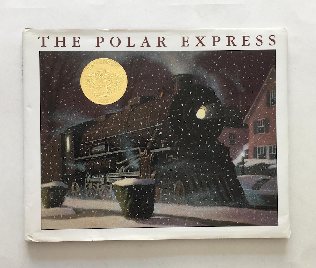 The Polar Express by Chris Van Allsburg Hardcover 1985 Good Condition ...