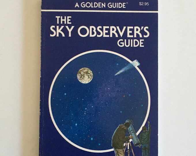 Golden Guide / Vintage Golden Guide Sky Observer's Guide W/color ...