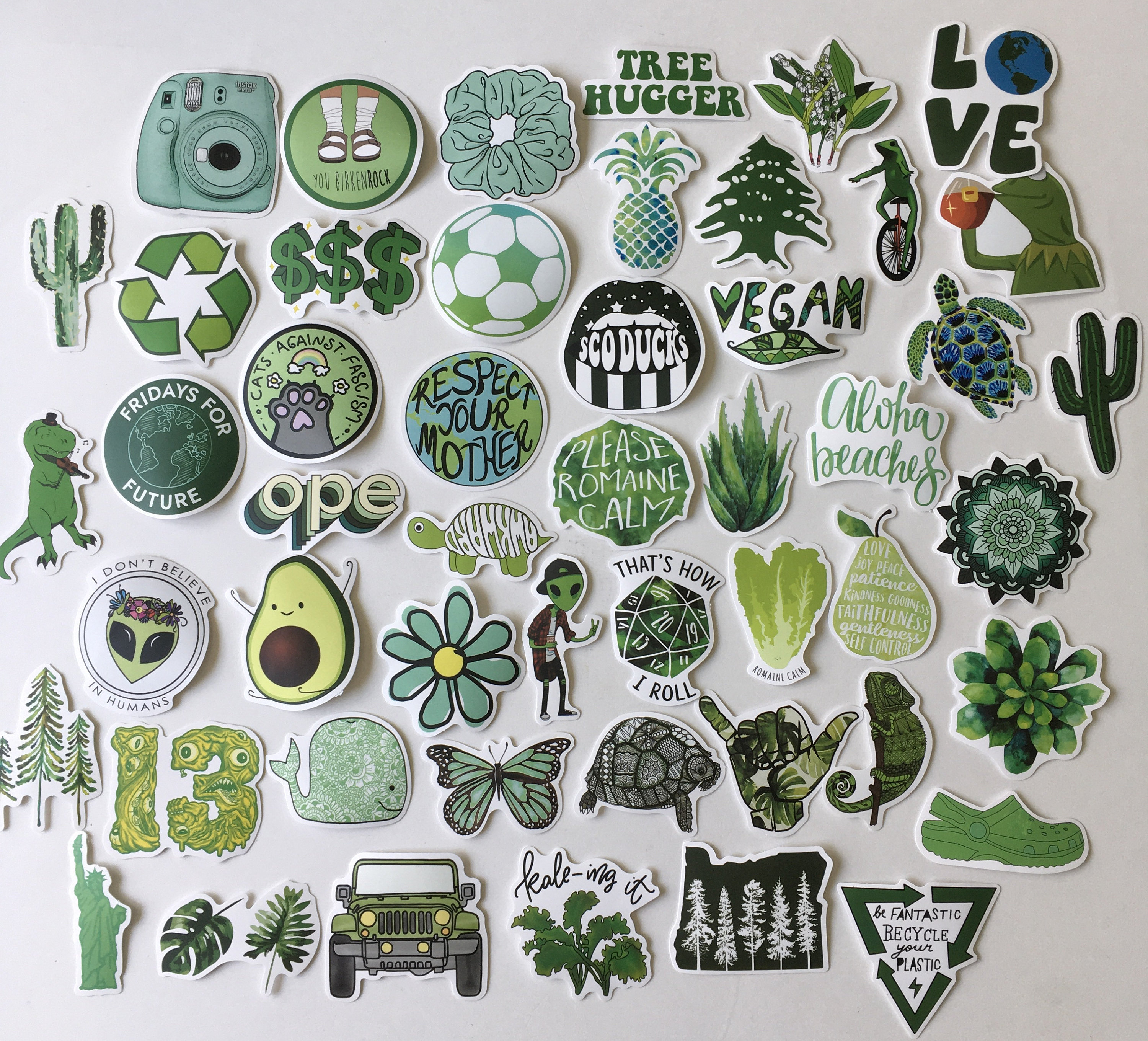 STICKERS / 50 Hydro Flask Stickers VSCO Girl for Laptop | Etsy