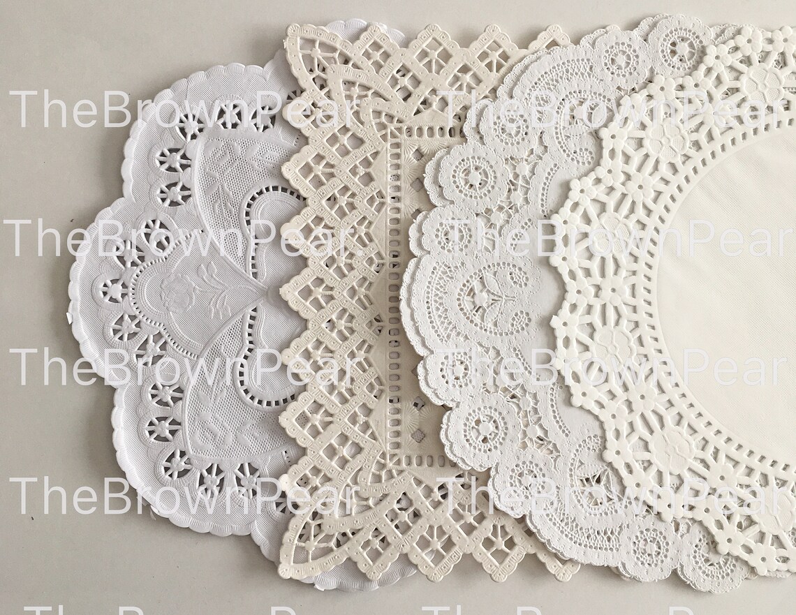 Printable Doilies / *INSTANT DOWNLOAD* Printable Ephemera Paper Doilies ...