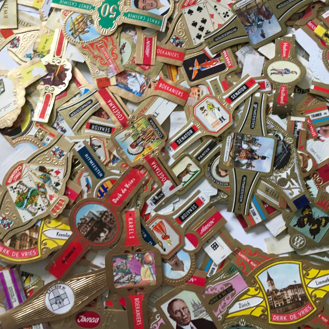 Cigar Labels / 12 Vintage Original Cigar Labels European Cigars Brands ...